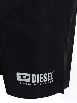 DIESEL Drawstring Logo Swim Shorts