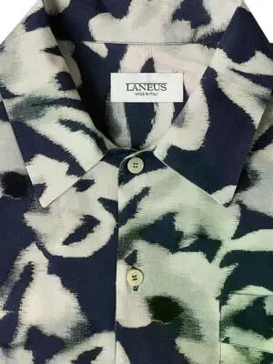 LANEUS Floral-print Shirt