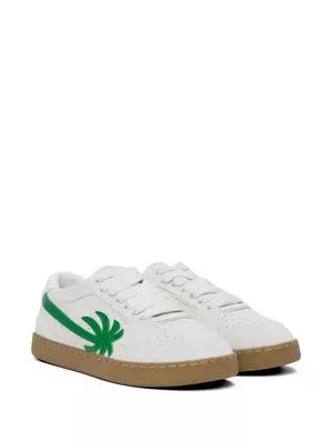 Palm Angels Perforated Palm Tree Sneakers