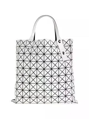 Issey Miyake Geometric-print Tote Bag - White