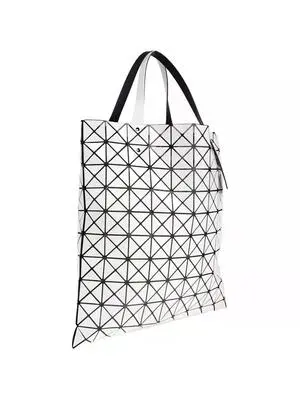 Issey Miyake Geometric-print Tote Bag - White
