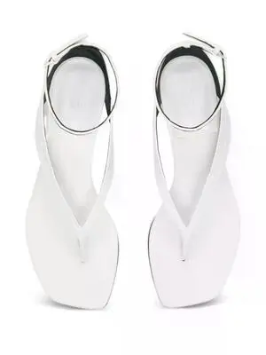 Loulou De Saison Niham Ankle-strap Sandals - White