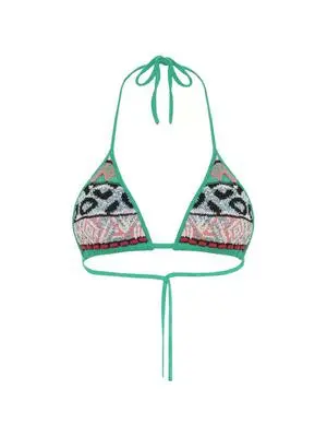 LANEUS Knit Bikini Top