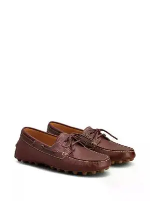 TOD'S Leather Boat Shoes