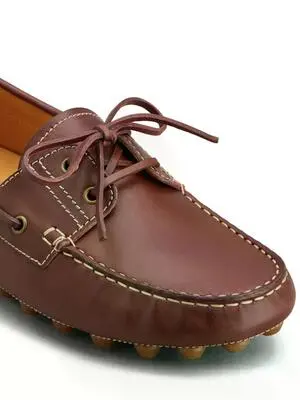TOD'S Leather Boat Shoes