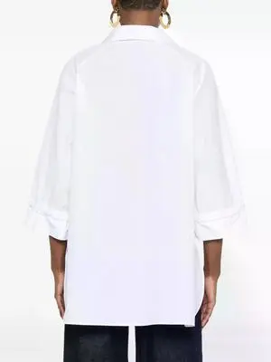 Max Mara Drawstring Layered Blouse