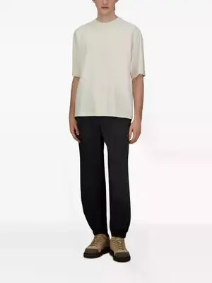 Herno Straight-leg Trousers With Elasticated Cuffs