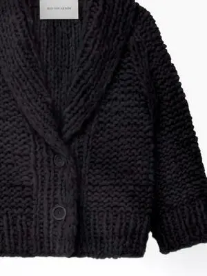 Iris Von Arnim Shawl-collar Buttoned Cardigan