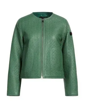 Women's Green Biker Jackets