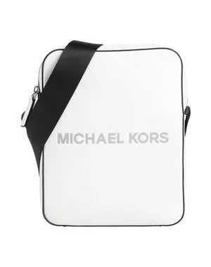 Michael Kors Leather Shoulder Bag - White
