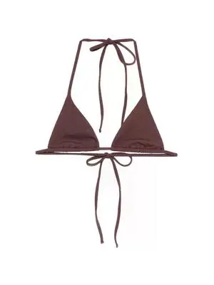 Matteau String Triangle-cup Bikini Top - Purple