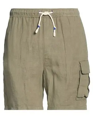 NORTH SAILS Linen Cargo Shorts - Green