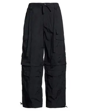Isabel Benenato Polyamide Cargo Pants - Black
