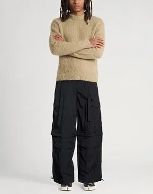 Isabel Benenato Polyamide Cargo Pants - Black