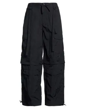 Isabel Benenato Polyamide Cargo Pants - Black