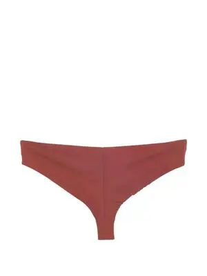 Brunello Cucinelli Embellished Bikini Bottom - Brown