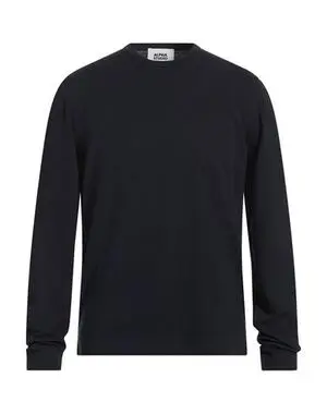 Alpha Studio Cotton-blend Sweater - Blue