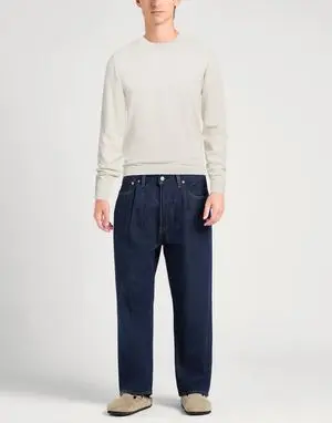 Alpha Studio Cotton-blend Sweater - Grey