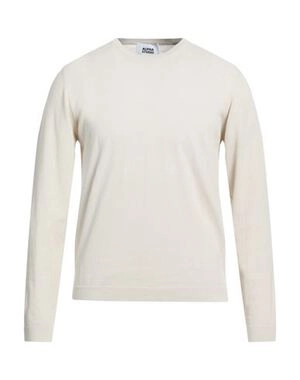 Alpha Studio ALPHA STUDIO Cotton And Polyester Crewneck Sweater Grey