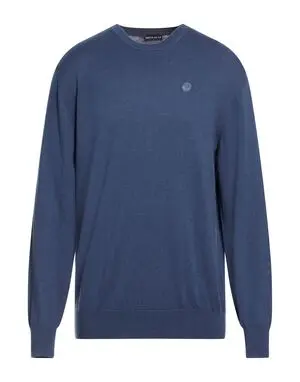 NORTH SAILS Cotton Wool Sweater - Blue