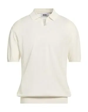 Alpha Studio Cotton Knit Top - Cream