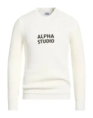 Alpha Studio Sweater Size Cotton, Polyamide