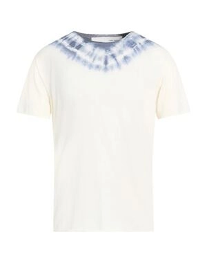 Isabel Benenato Cotton Tie-dyed Sweater - Ivory
