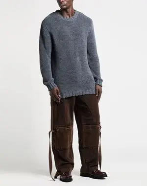 Alpha Studio Knitted Crewneck Sweater