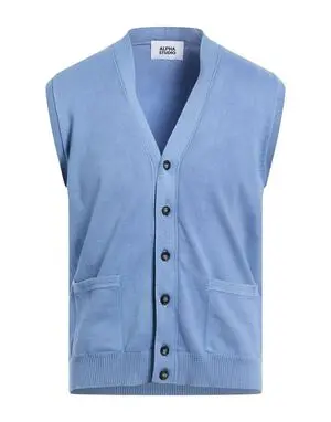 Alpha Studio Cotton Cardigan Vest