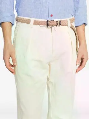 BERWICH Pleated Tapered Trousers