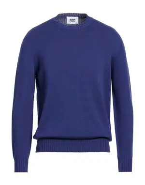 Alpha Studio Cotton Crewneck Sweater
