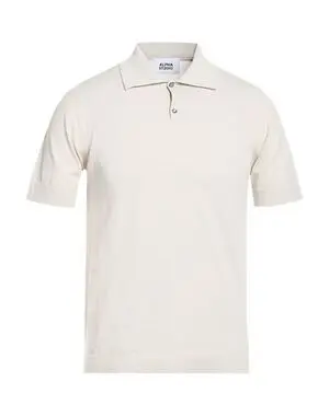 Alpha Studio Polo Shirt - Light Grey