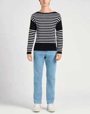 Alpha Studio Striped Knit Sweater