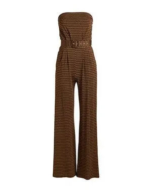 SIYU Viscose And Elastane Jumpsuit - Brown
