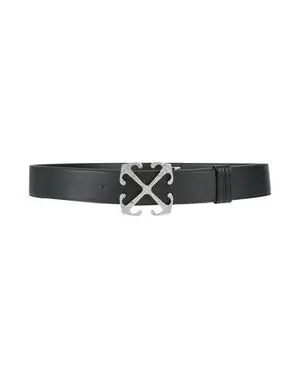 OFF-WHITE™ Calfskin Belt - Black