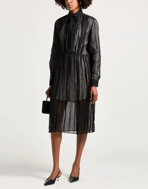 TOD'S Cotton Midi Shirt Dress