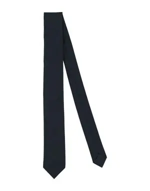 Alpha Studio Cotton Elastane Necktie - Midnight Blue