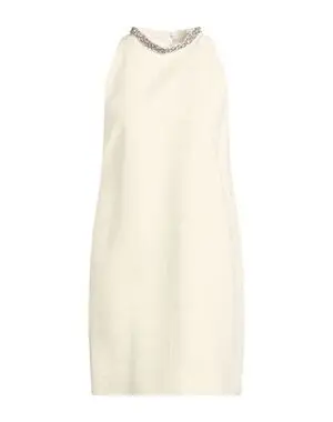 Sandro Embellished Tweed Mini Dress - White