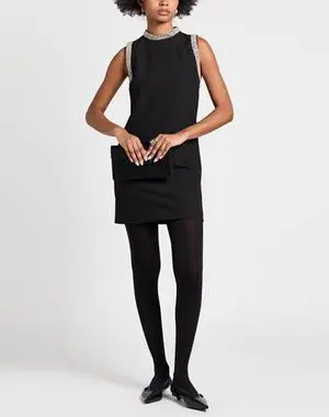 Sandro Mini Flared Dress - Black