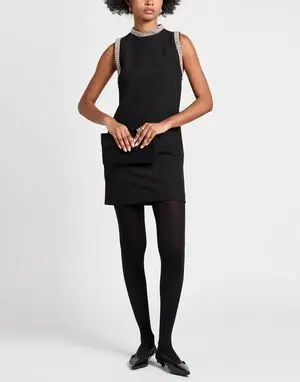 Sandro Mini Flared Dress - Black