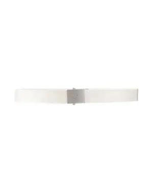 Emporio Armani Cotton-blend Belt - White