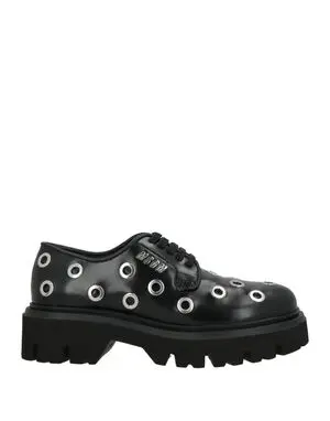 MSGM Lace-up Leather Shoes