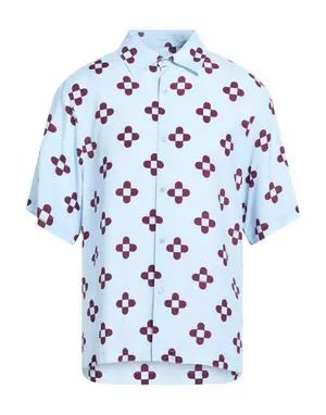 Sandro Shirt Size Viscose - Sky Blue