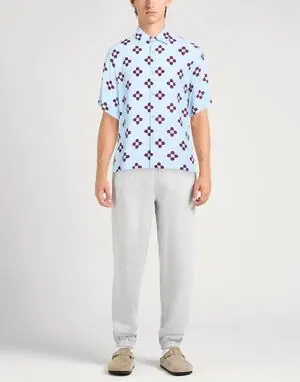 Sandro Shirt Size Viscose - Sky Blue