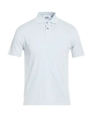 Alpha Studio Polo Shirt Size Cotton - Blue
