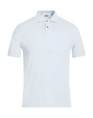Alpha Studio Polo Shirt Size Cotton - Sky Blue