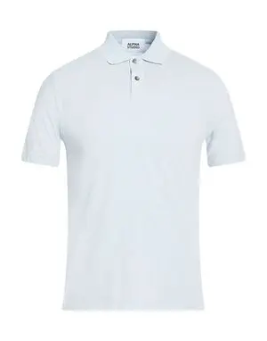 Alpha Studio Polo Shirt Size Cotton - Sky Blue