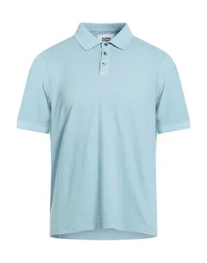 Alpha Studio Polo Shirt Size Cotton, Elastane - Sky Blue