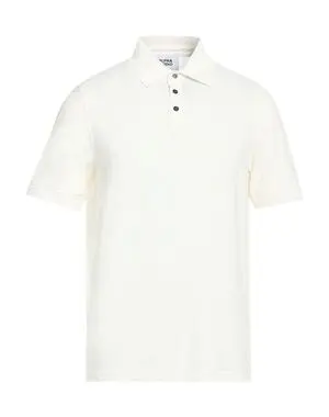 Alpha Studio Polo Shirt Sky Size Cotton, Elastane - White