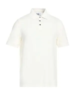 Alpha Studio Polo Shirt Sky Size Cotton, Elastane - White